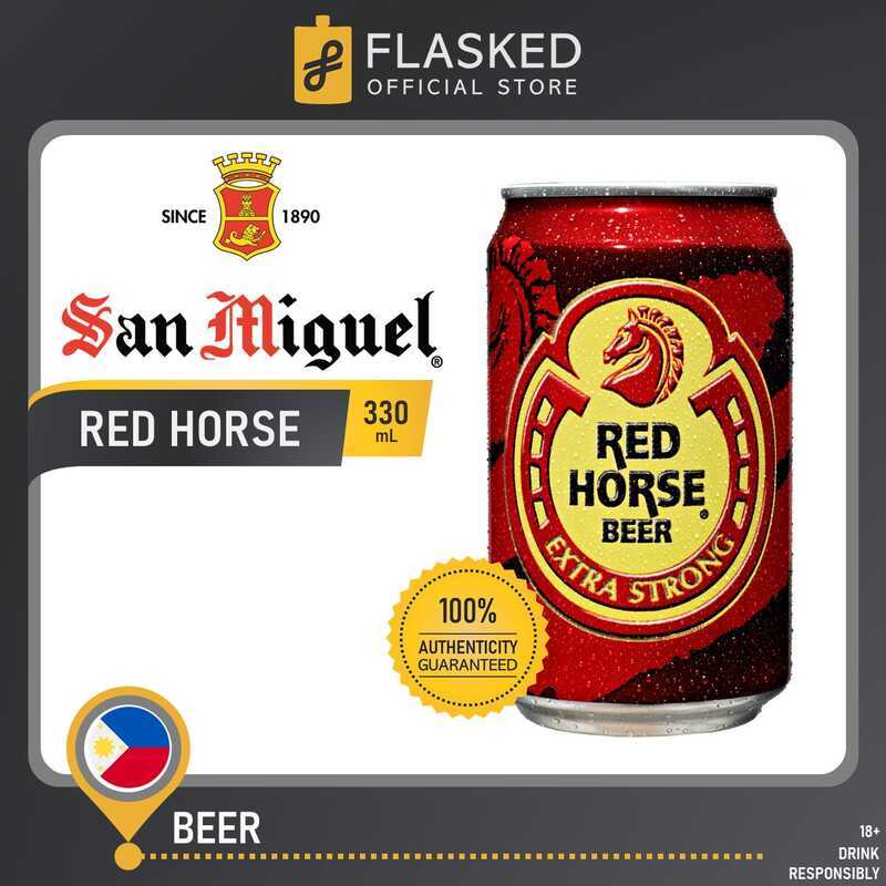 Red Horse Beer Can 330Ml Ee1 | Shopee Philippines