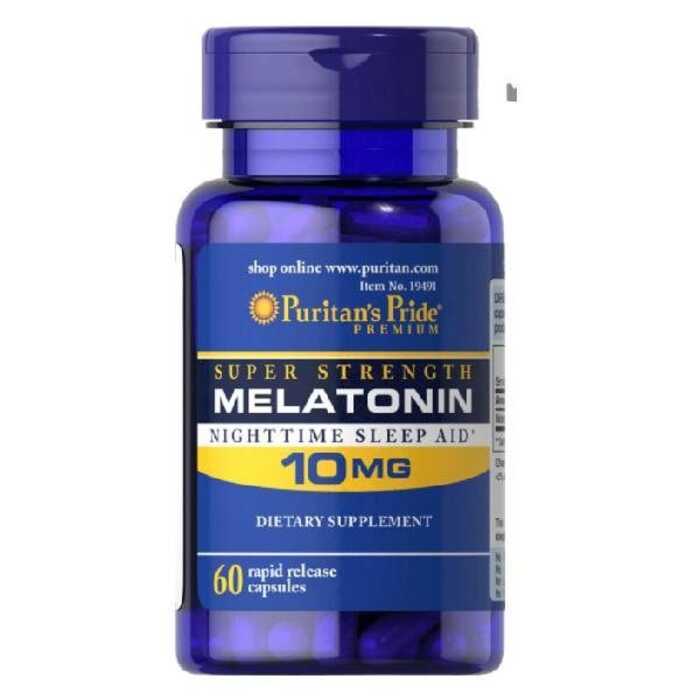Puritan's Pride Melatonin 10 Mg 60 Capsules E36 | Shopee Philippines