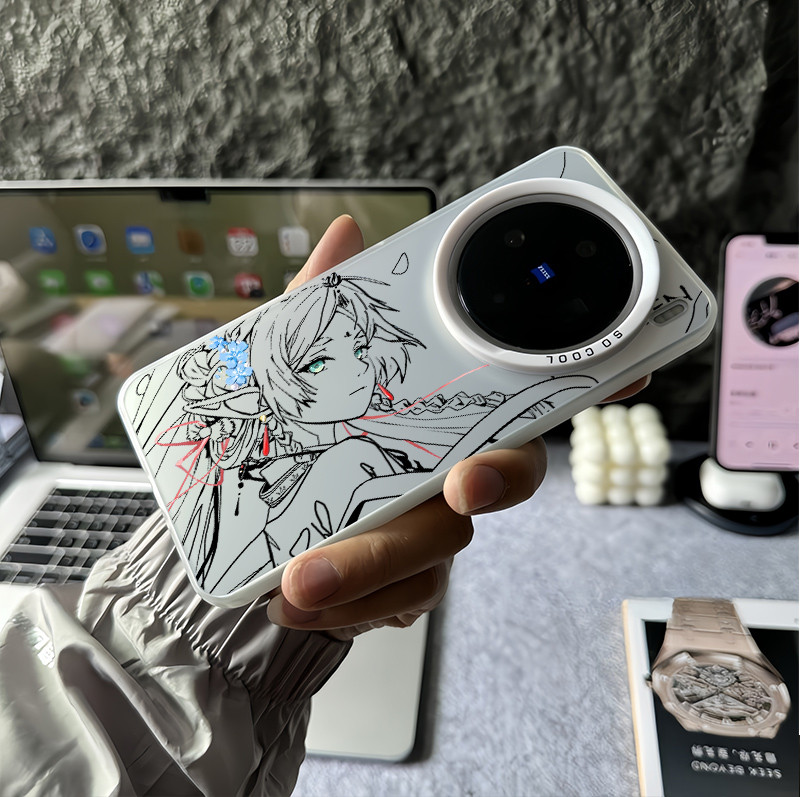 Frieren Micro Matte Phone Case for Vivo X300 Pro X200 Ultra X200 Pro ...