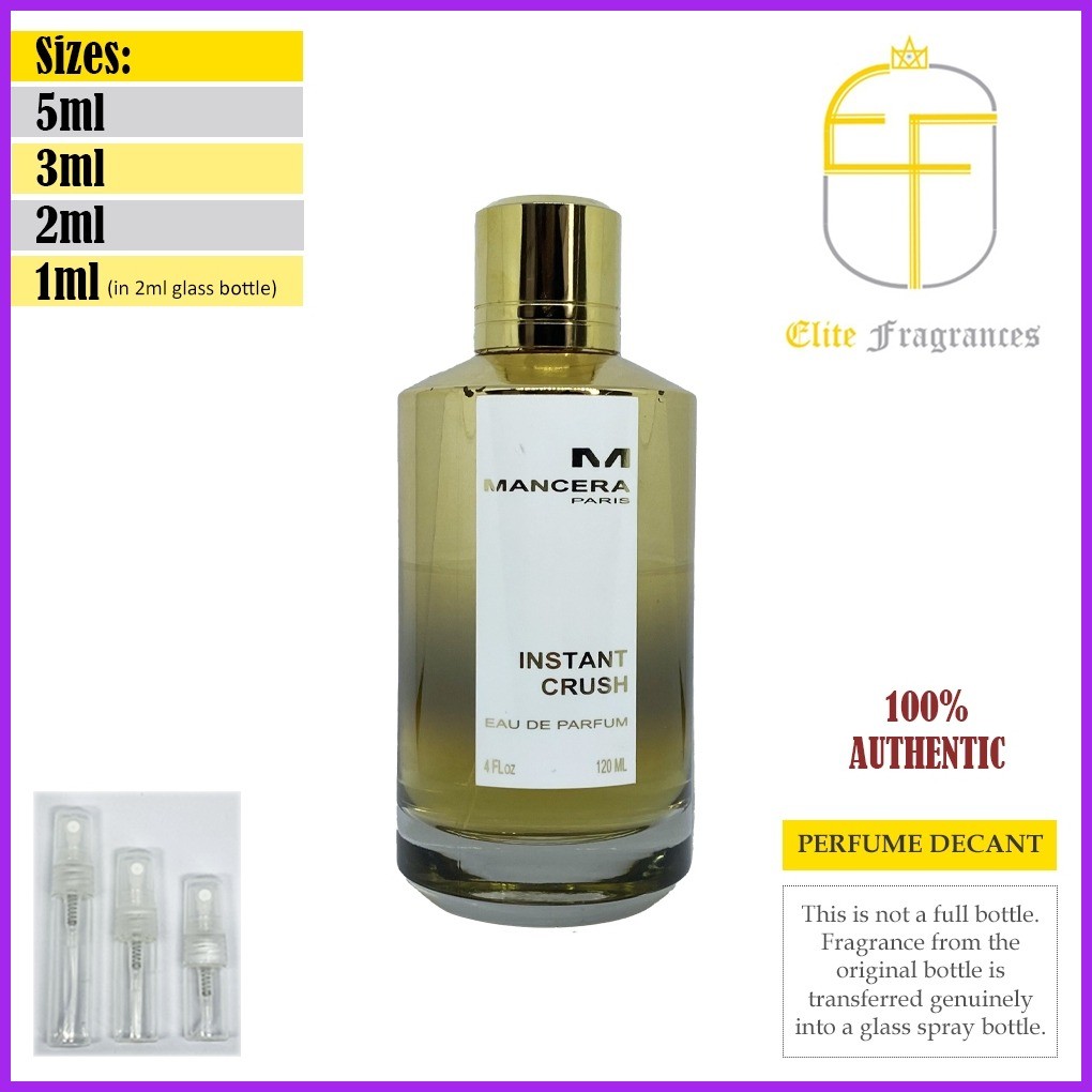 ∆ DECANT ancera Instant Crush | Shopee Philippines