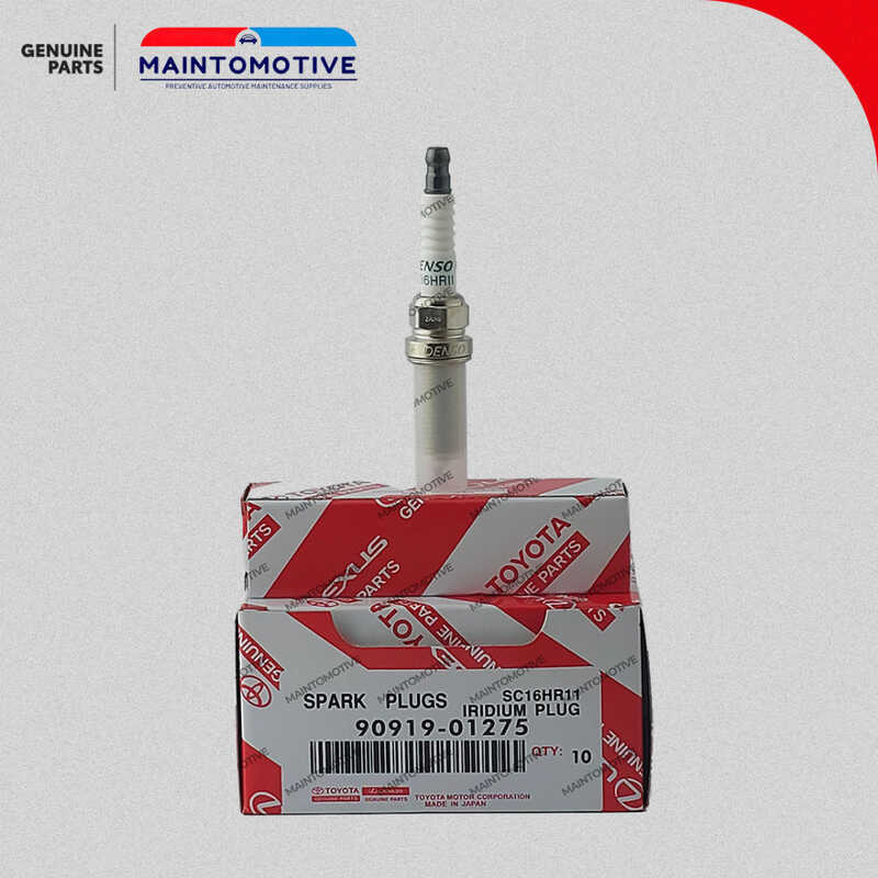 Toyota Iridium Spark Plug Dual Vvti Vios, Yaris, Altis, Avanza 2017 ...