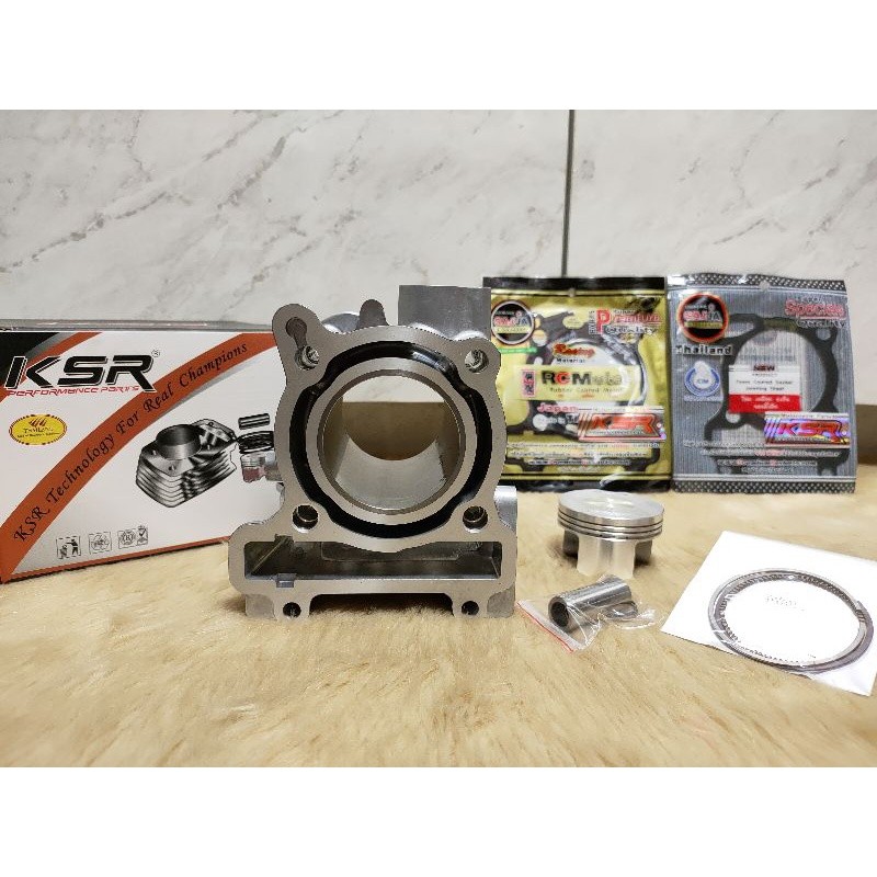 Cylinder Block Mio MX 125 (44D/52.4MM Standard Size/Carb Type) KSR ...