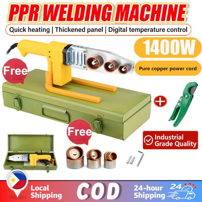 01 【With Free PPR Cutter+Iron Case】1400W Heater/Fusion Machine-20Mm ...