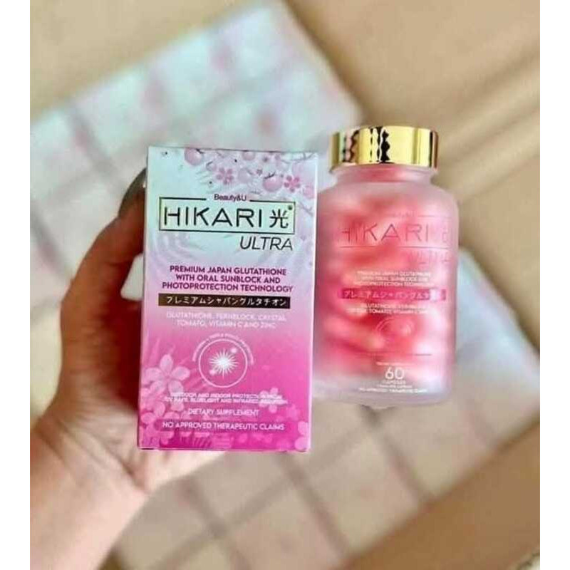 Hikarï Ultra Glutathione 60 Capsule E02 | Shopee Philippines