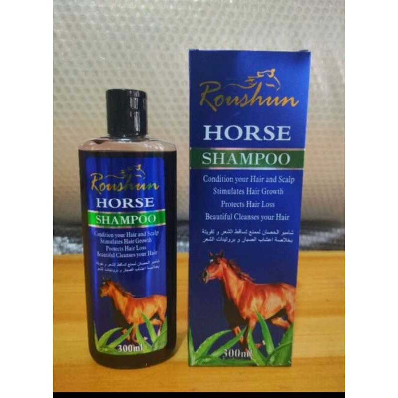Roushun Horse Shampoo- Pampahaba At Pampakapal Ng Buhok 300Ml | Shopee ...