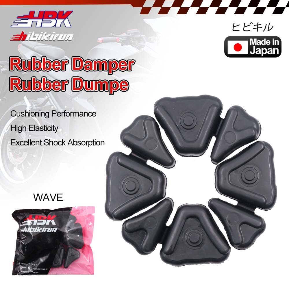 HBK Motorcycle Rubber Damper/Rubber Dumper for C100/DREAM/WAVE/XRM 110 ...