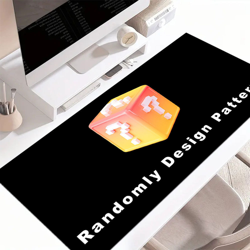 Random Desk Mat Smooth Extended Large Computer Mousepad Gaming keyboard ...