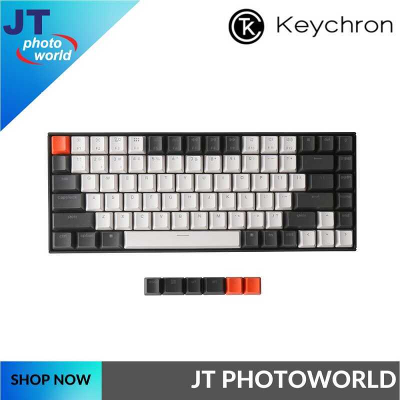 Keychron K2 V2 84-Key White Backlight Wireless Mechanical Keyboard Hot ...