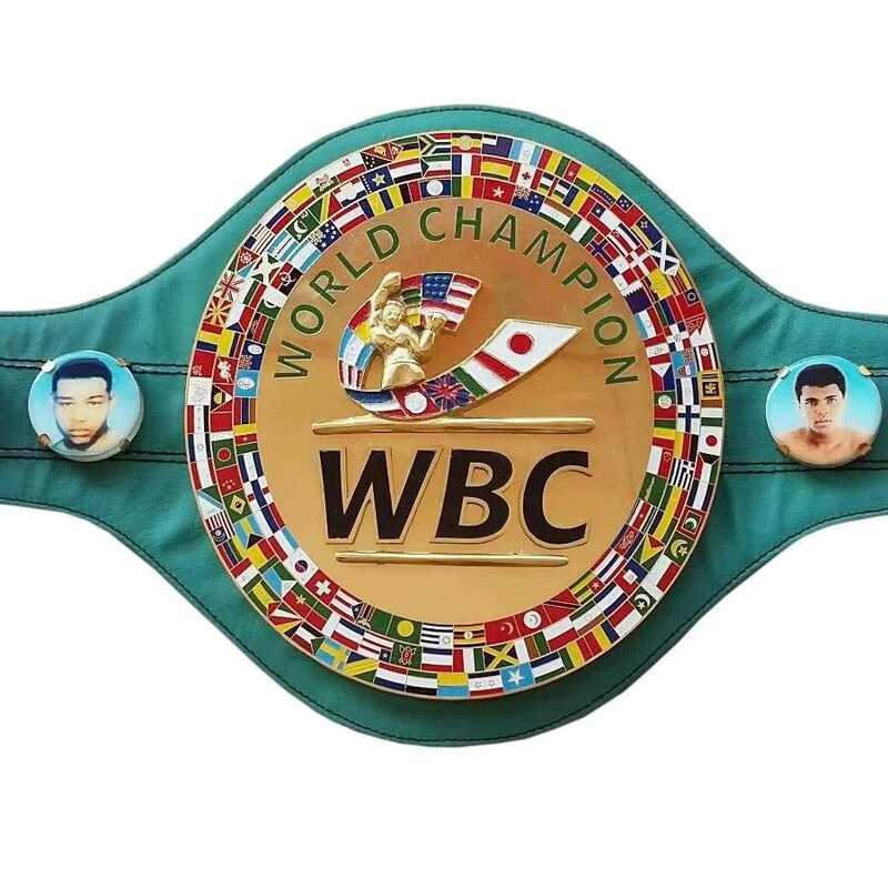 WBC Championship Belt MMA Kickboxing Championship Belt Metal Plate ...