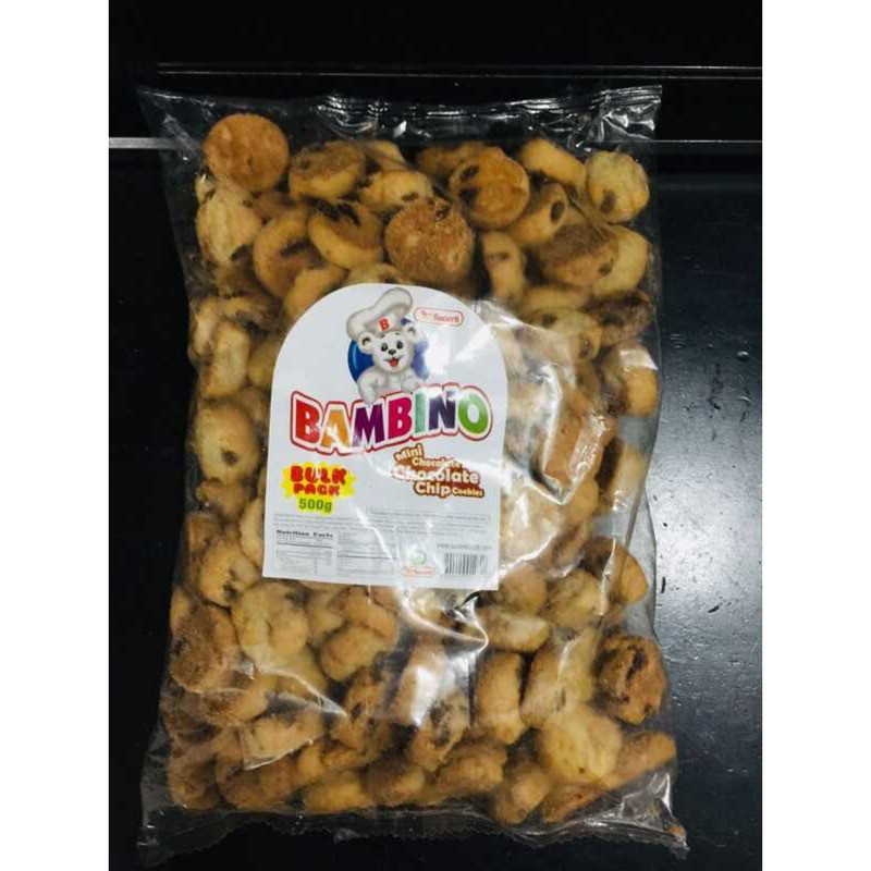 Bambino Mini Chocolate Chip Cookies 500G 9Ad | Shopee Philippines