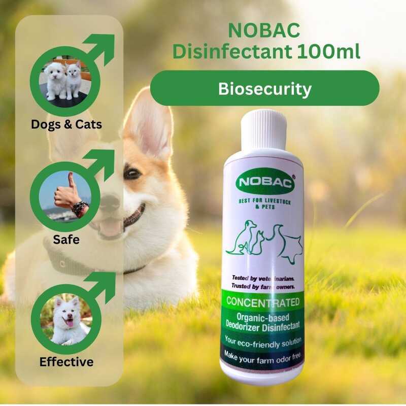 NOBAC Disinfectant Deodoriser 100Ml | Shopee Philippines