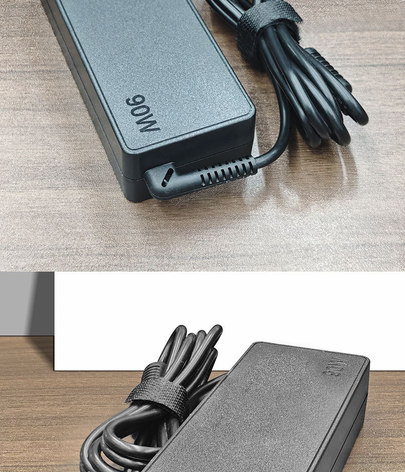 Lenovo Laptop Adapter Charger 20V-4.5A 90W 11*5.5mm Big Square Port for ...