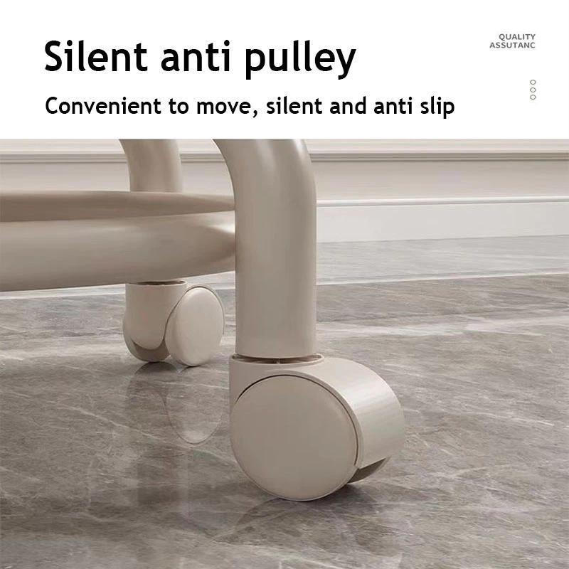 Colorful Low Small Stool Chair With Wheels Sofa Mini Stool Baby Cushion ...