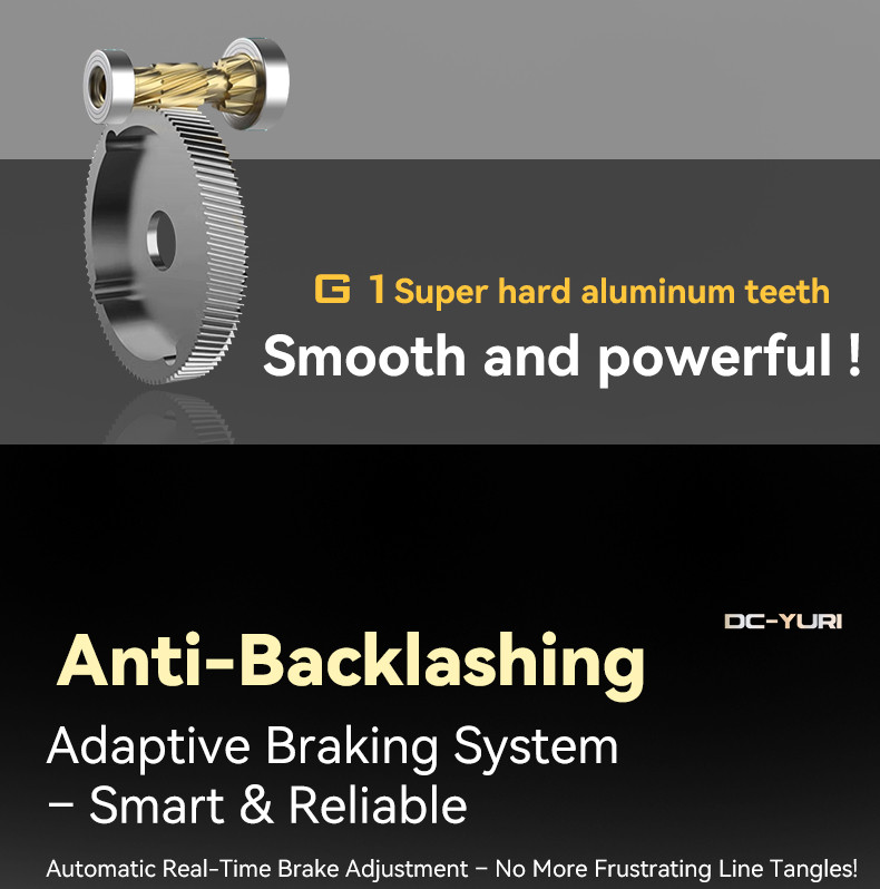 BEARKING 2025 DC Baitcasting Reel, Digital Control System, Carbon Fiber ...