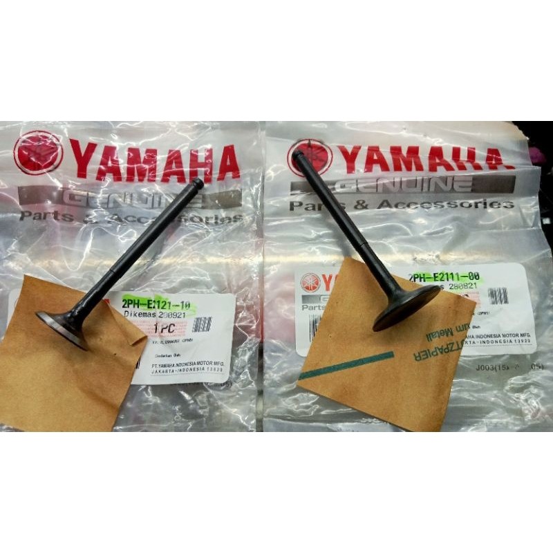 Valve (Mio i125/ Soul i125) Intake: 2PH-E2111 Exhaust: 2PH-E2121-10 ...