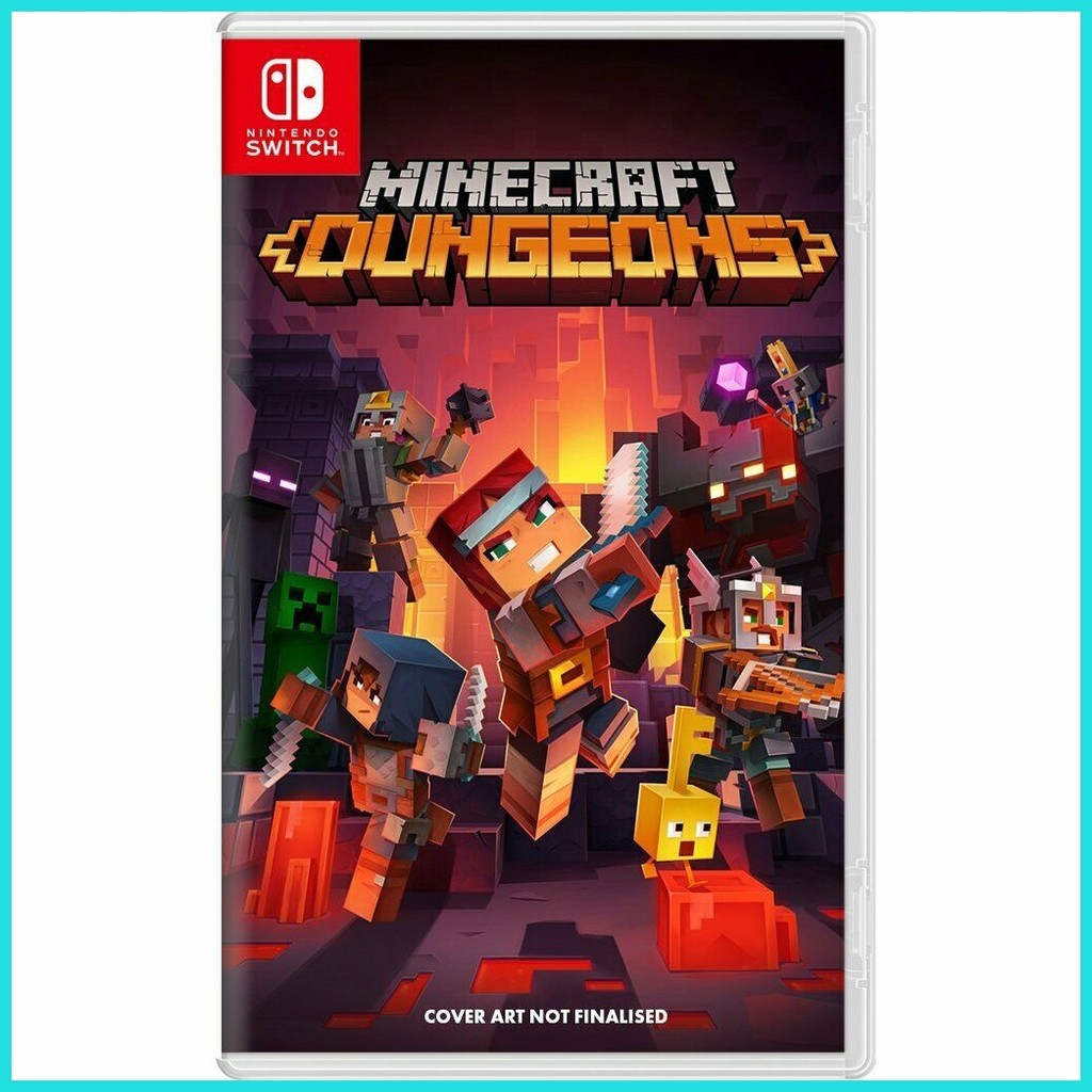 Nintendo Switch game Minecraft Dungeons | Shopee Philippines