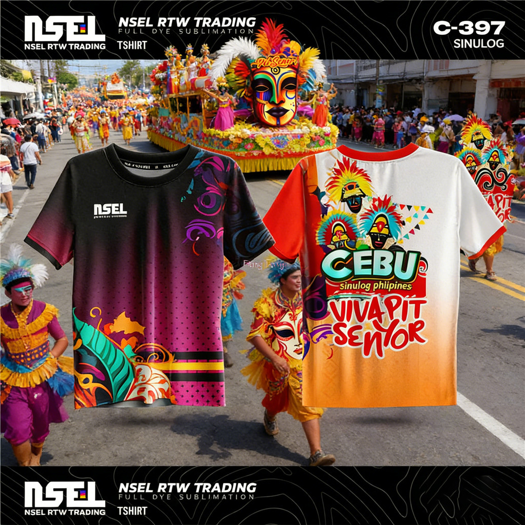 [Sinulog Custom] SINULOG Festival Sublimation T-shirt, suitable for ...