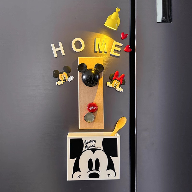 Creative Mickey Refrigerator Magnetic Bottle Opener Mickey Mouse Girls ...