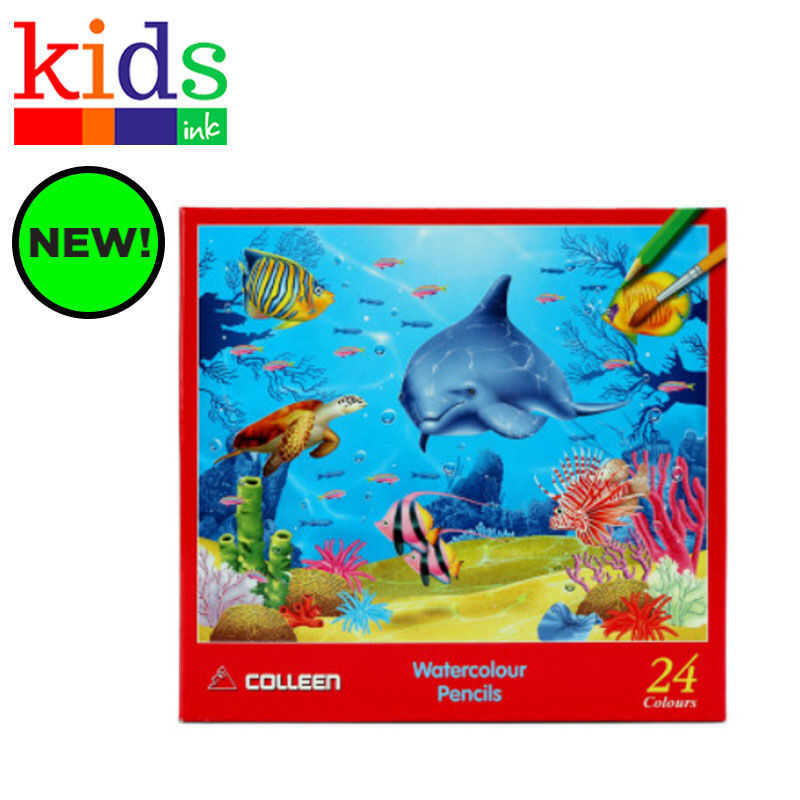 Colleen Watercolor Pencil 24 Colors - Kids Ink 720 77F | Shopee Philippines
