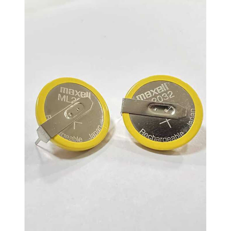 Maxell Motherboard Button Battery ML2032 Rechargeable 3V with ...