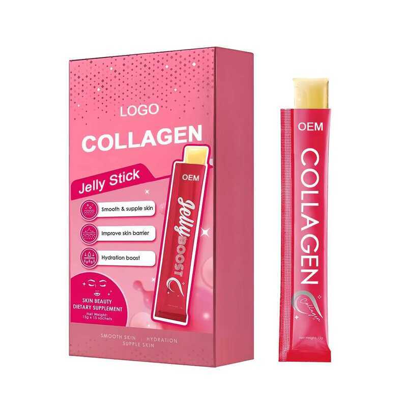 Whitening Collagen Protein Jelly Stick Effective Skin Care Supplement ...