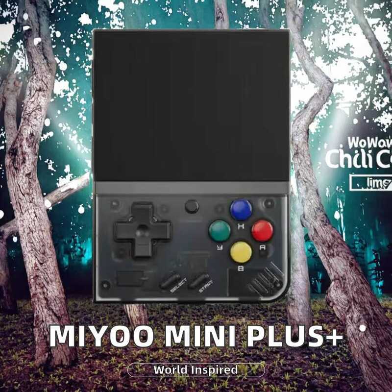 Miyoo Mini Plus+ Portable Gaming Console 3-Inch IPS Screen Retro Video ...