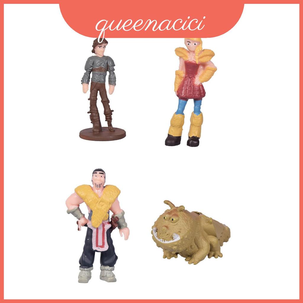 12 Premium Quality Pcs How To Train Your Dragon Action Figures Hiccup ...