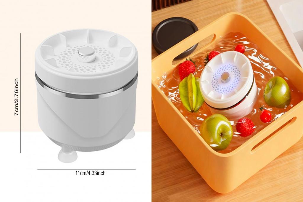 Fruit and Vegetable Cleaner Non-peeling Fruit Cleaner Vortex Fruit ...