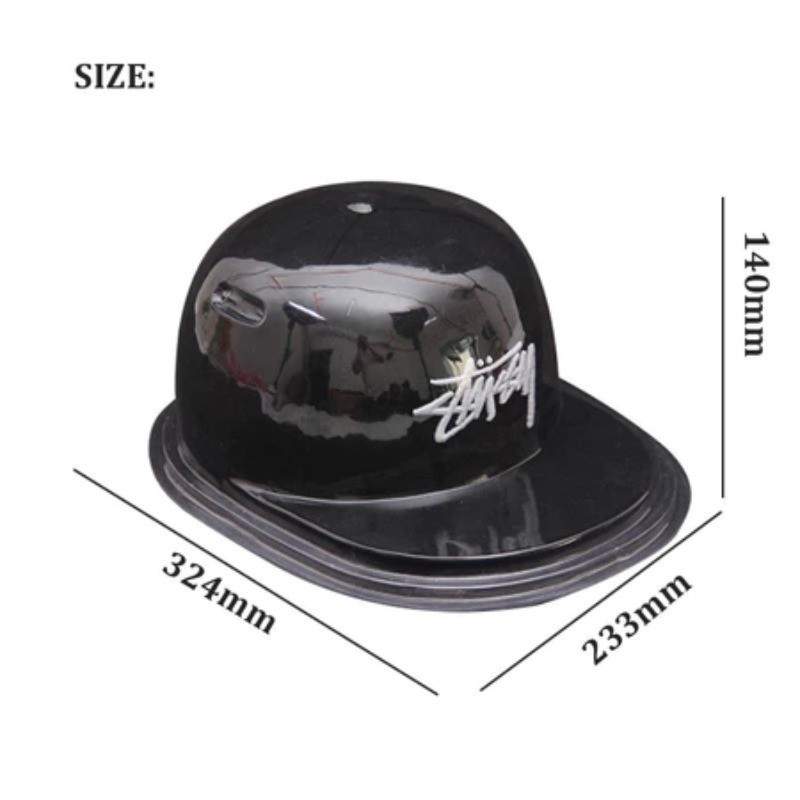 5pcs Cap Case Flat Curve Hats Plastic Transparent Cover Dust-proof Cap ...