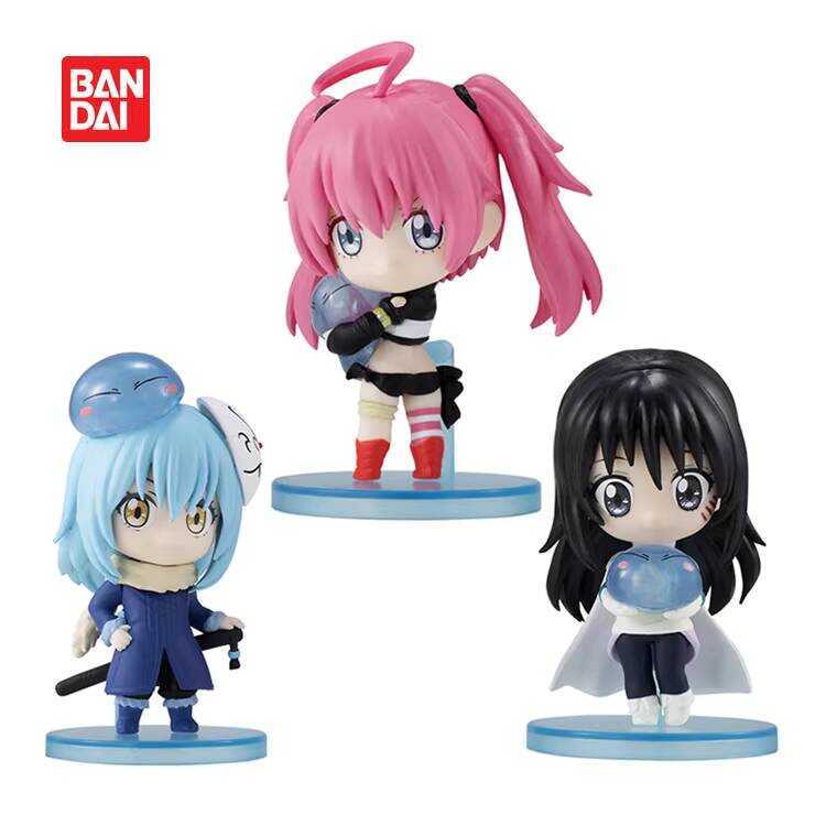 Reincarnated As A Slime Rimuru Shien Shizuku Milim Gacha Figures Bandai ...