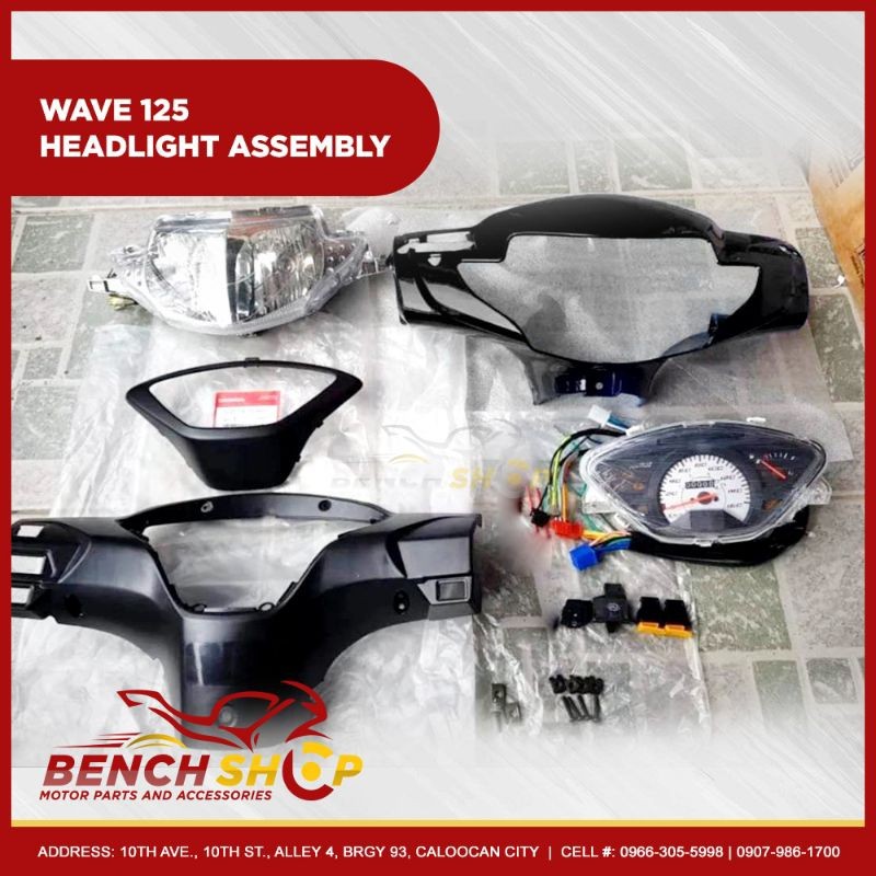 Honda Wave 125i Headlight Package Set (replacement only) | Shopee ...