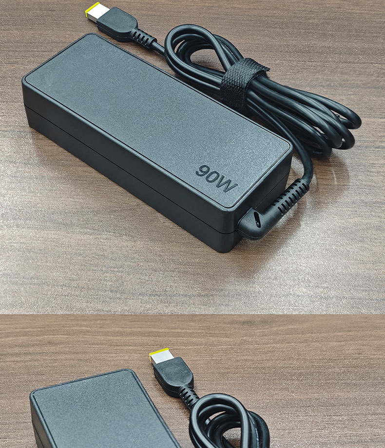 Lenovo Laptop Adapter Charger 20V-4.5A 90W 11*5.5mm Big Square Port for ...