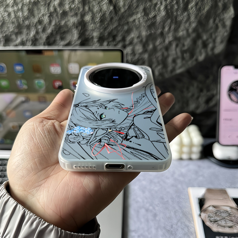 Frieren Micro Matte Phone Case for Vivo X300 Pro X200 Ultra X200 Pro ...