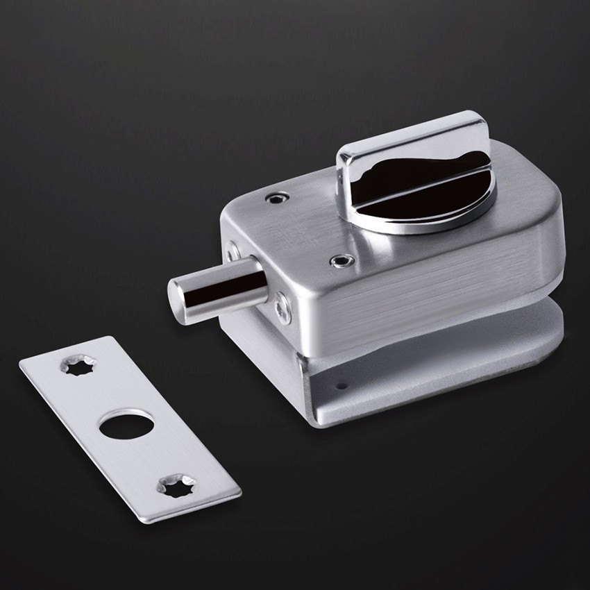 Glass Door Ground Lock Anti-corrosion Stainless Steel Floor Latch Lock ...