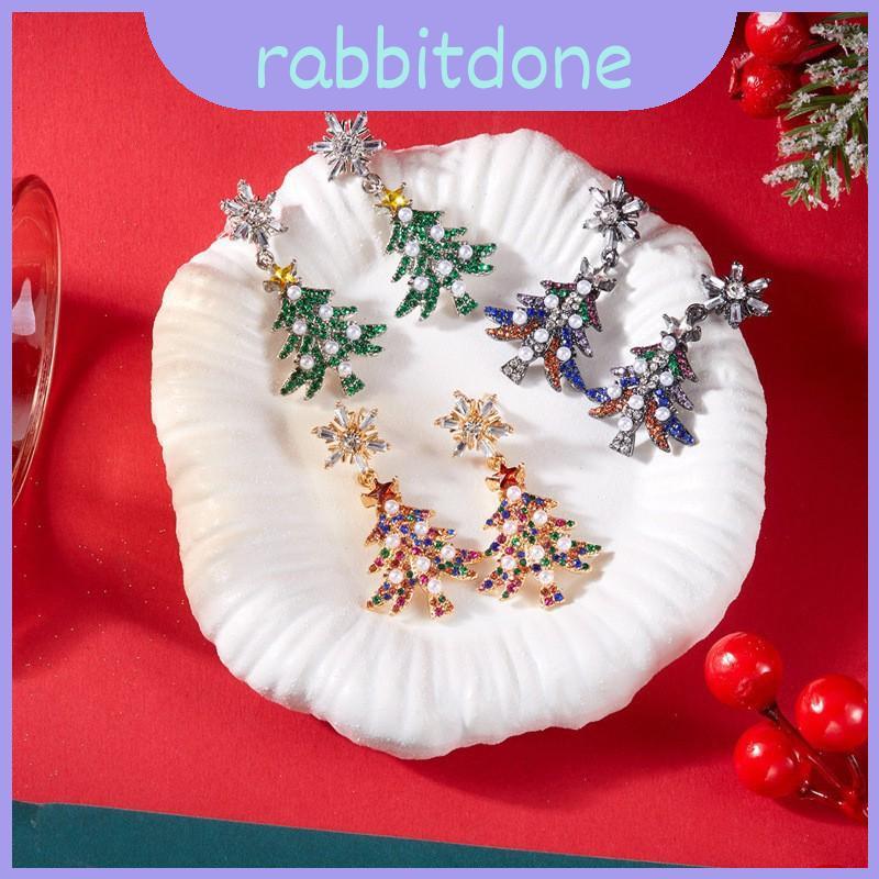 Christmas Tree Bell Shape Earrings With Stainless Steel Piercing For ...