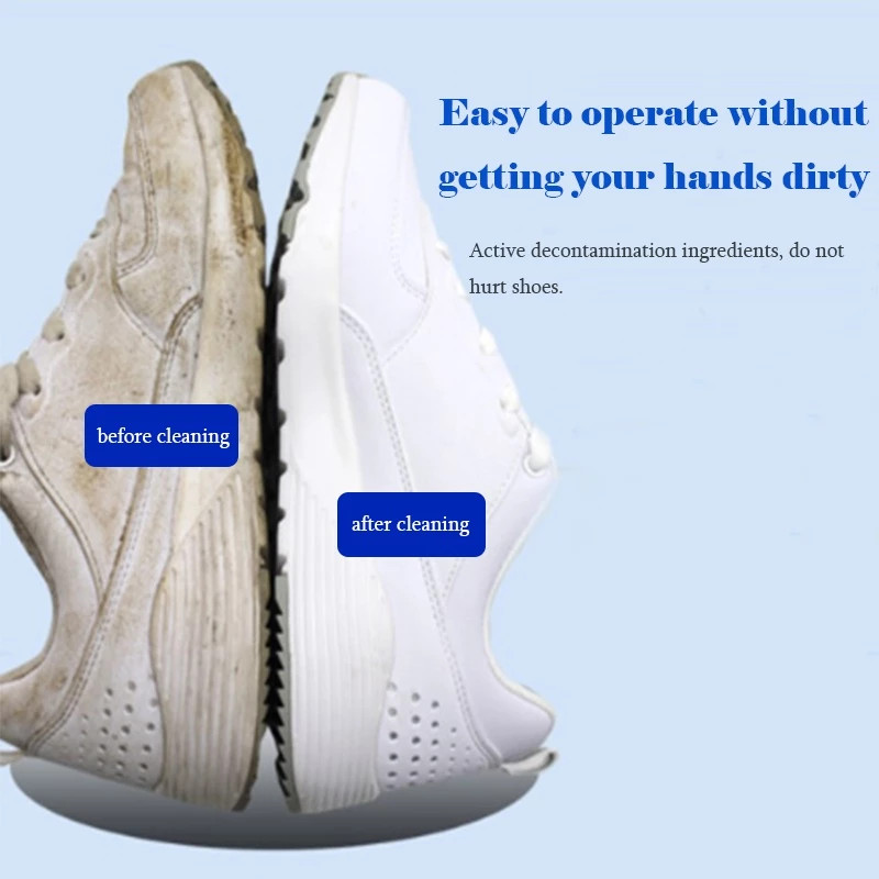 120g Multi-Purpose Shoe Cleaning Cream Water-Free Clean Quick Clean ...