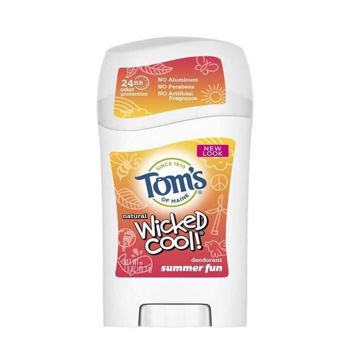 Tom's Of Maine Wicked Cool Summer Fun Aluminum Free Natural Deodorant ...