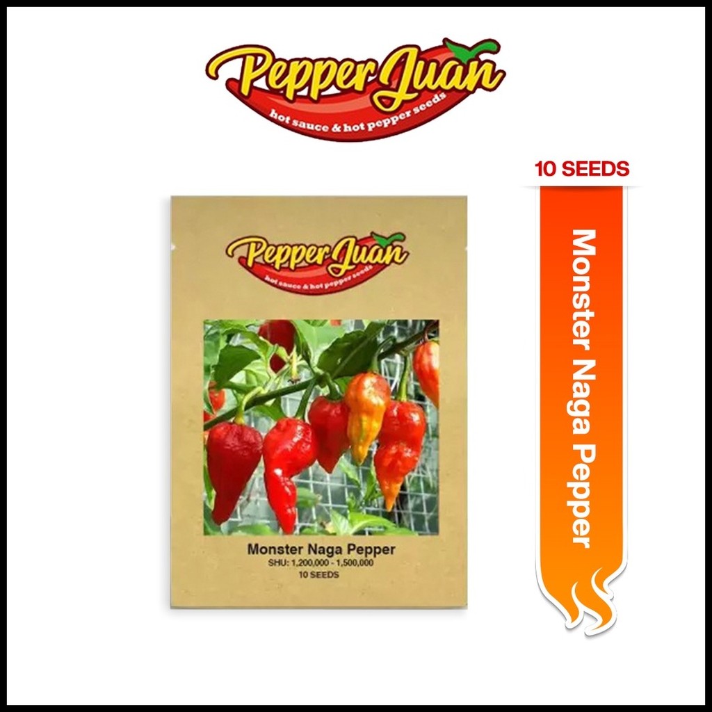Monster Naga Pepper Seeds (10 seeds) | Shopee Philippines