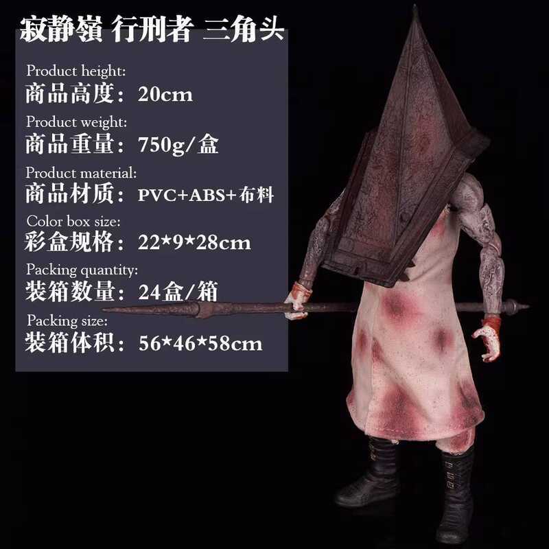 Mezco Ant 1/12 Real Cloth Silent Hill Executioner Triangle Head Butcher ...
