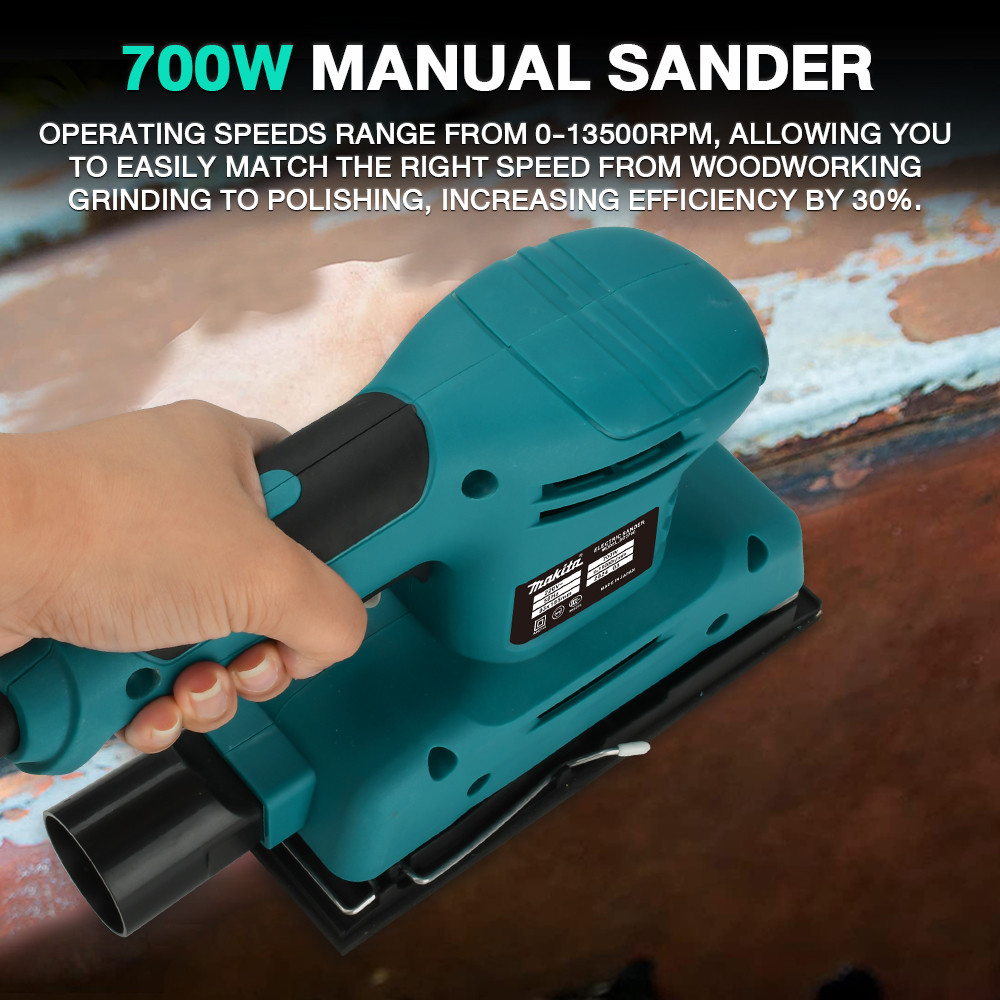 Original 700W Electric Finishing/Palm Sander 15000rpm Orbital Sander ...