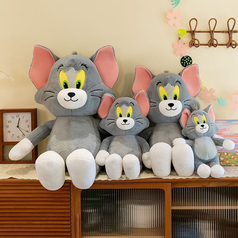 Tom & Jerry Cute Genuine Large Plush Toy Doll Children Birthday Gift ...