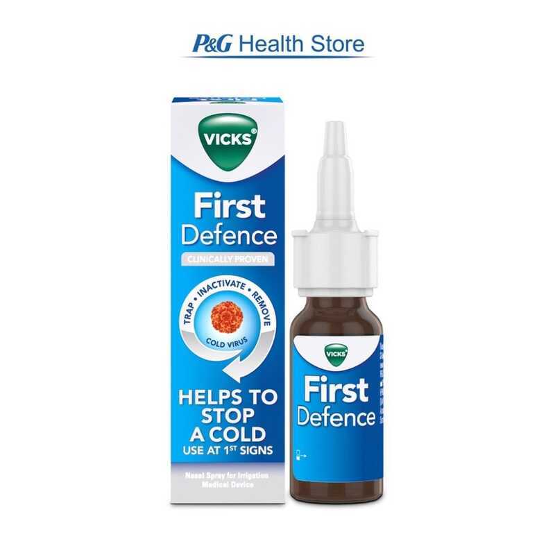 Vicks First Defence Nasal Spray 15Ml Bfc | Shopee Philippines