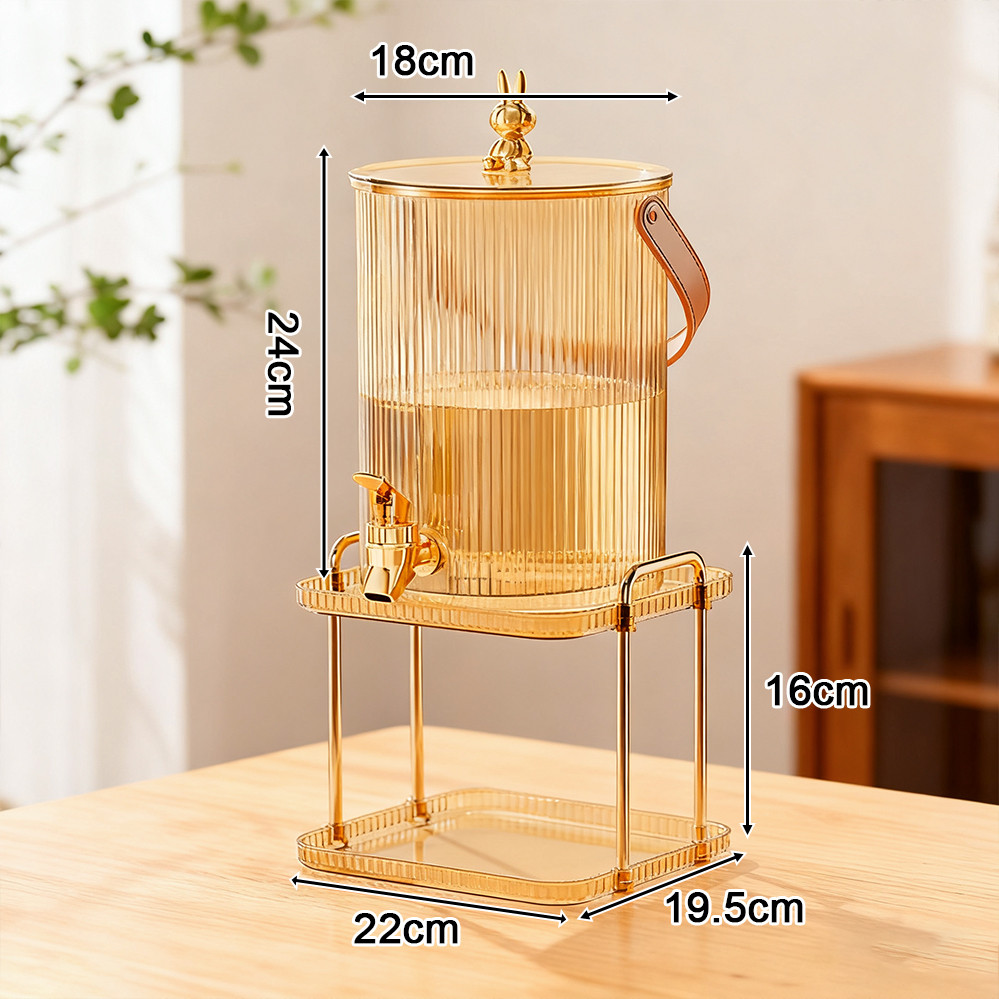 Home Picnic 5L Juice Jar Party Ice Cold Beverage Dispenser Camping ...