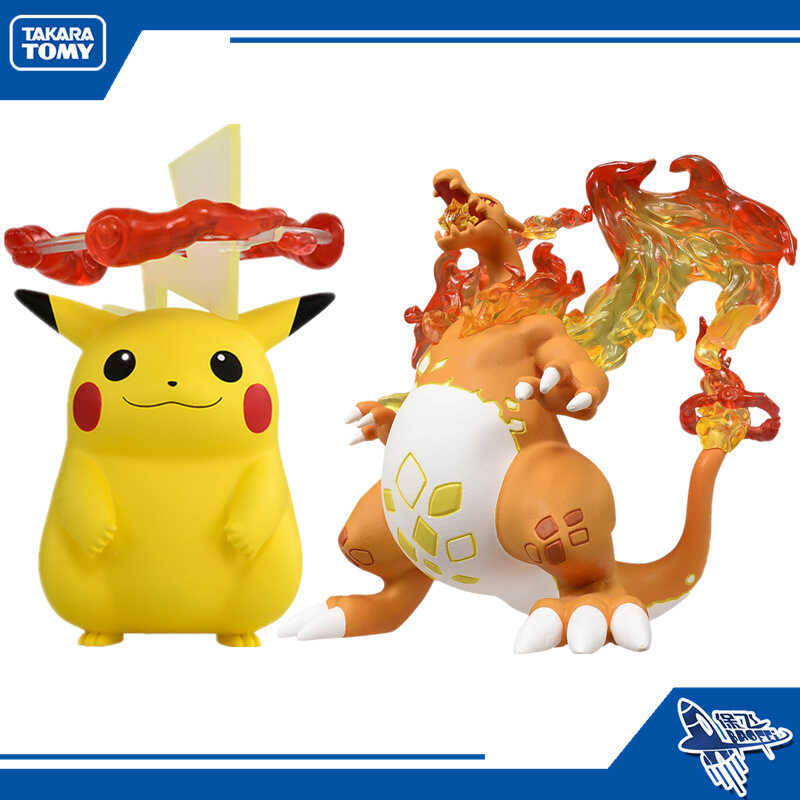 Pokémon TOMY Moon Sun Divine Beast Rayquaza Shield Charizard Mewtwo ...