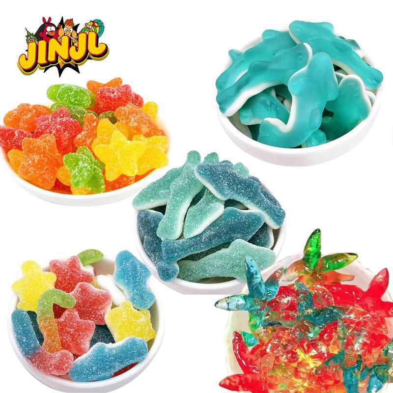 Chinese Manufacturer Wholesale Mixed Fruit Flavored Sour Sand Animal ...