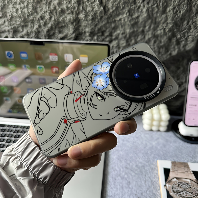 Frieren Micro Matte Phone Case for Vivo X300 Pro X200 Ultra X200 Pro ...