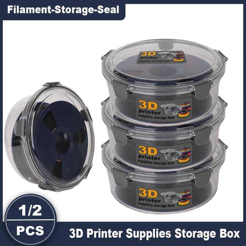 3D 3 E Printer Filament Storage Box -Proof Sealed Dry For PLA PETG ABS ...