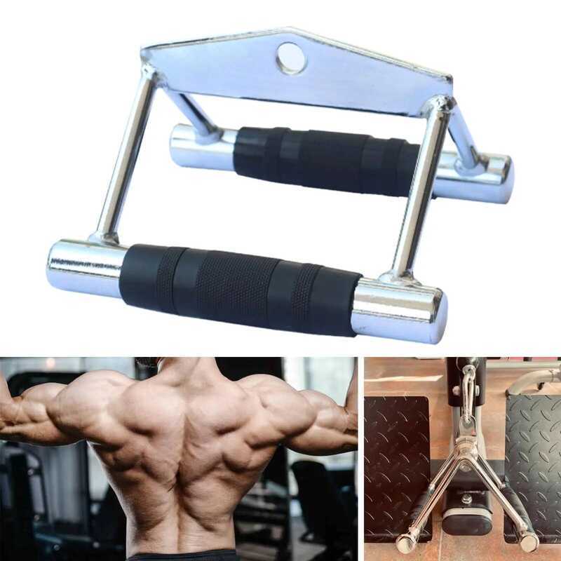 4 Double 3 D Row Handle Steel Cable Machine Accessories LAT Pull Down ...