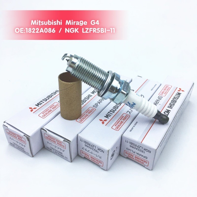 spark plug iridium1822a086 / lzfr5bi-11 for mirage g4 attrage xpander ...