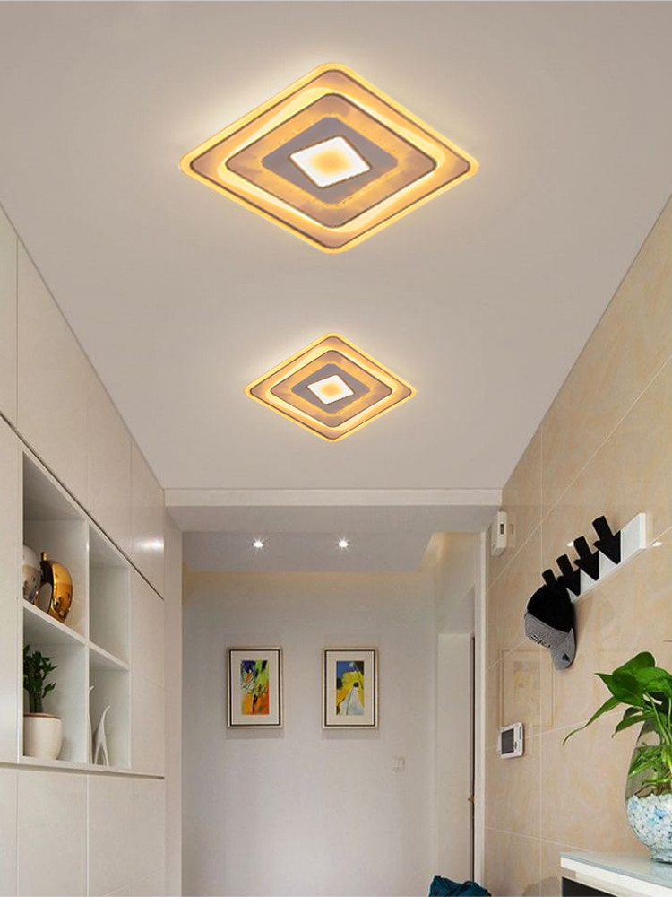 Nordic style LED ceiling light, hallway light, balcony light, bedroom ...
